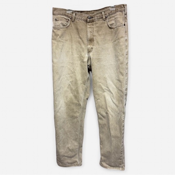 Lands' End | Jeans | Lands End Square Rigger Beige Jeans | Poshmark